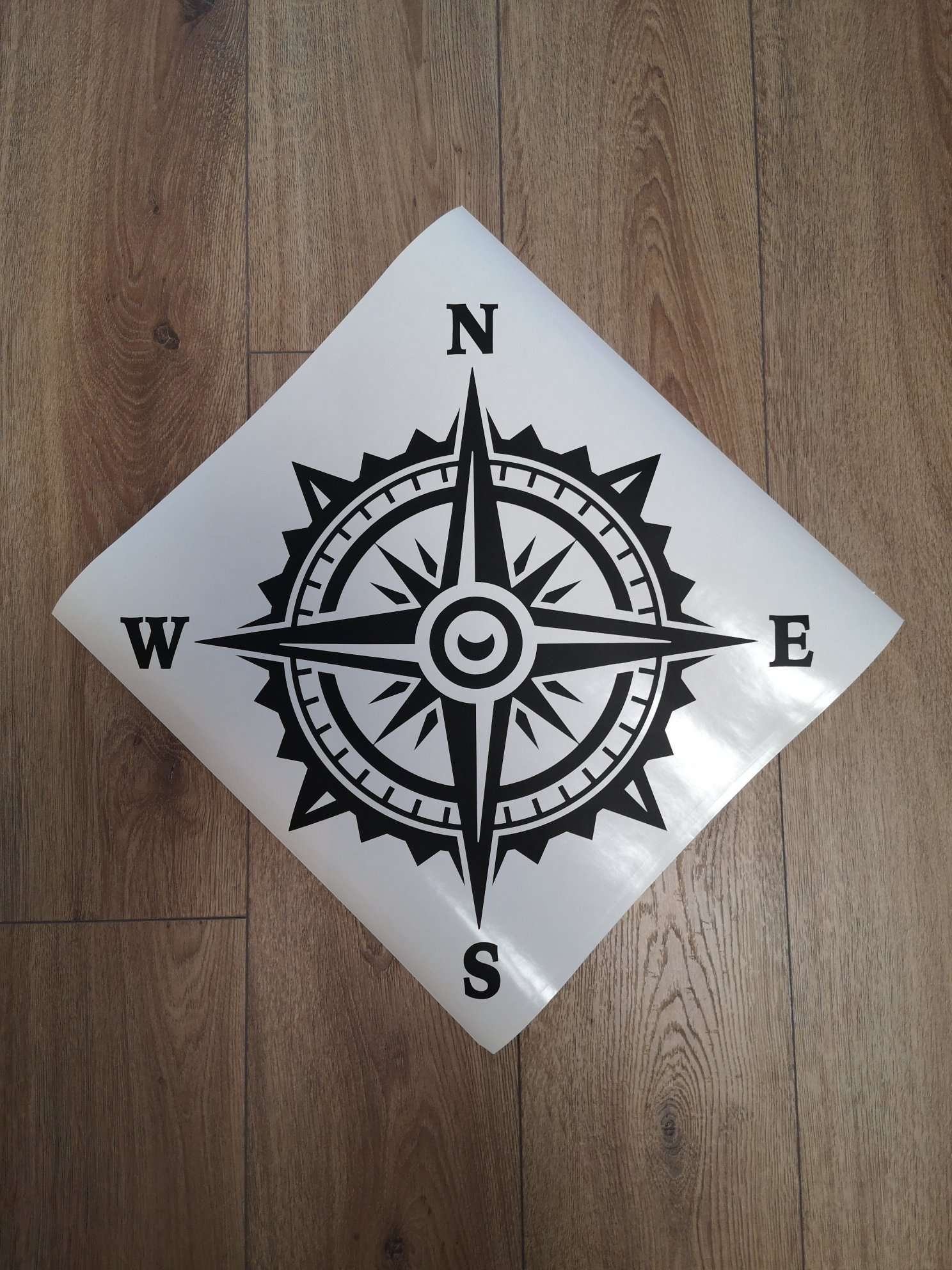 Nautical Compass Rose Wall Ceiling Decal Bedroom Decor the - Etsy