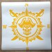 Pirate Skull Captain Compass Vinyl Decal Sticker, Compass Rose, Ship ...