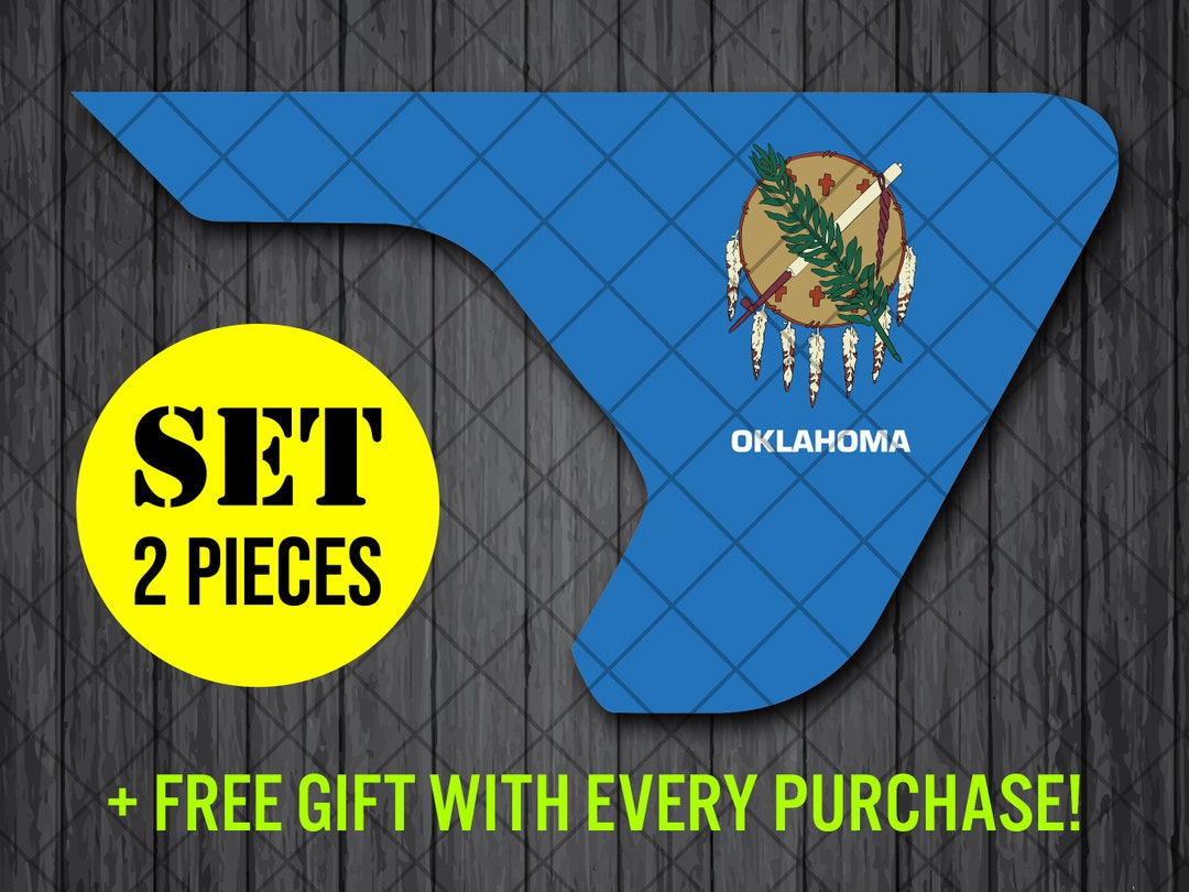 Oklahoma State Fender Vent Vinyl Decal Sticker, JL / JLU / JT Fender ...