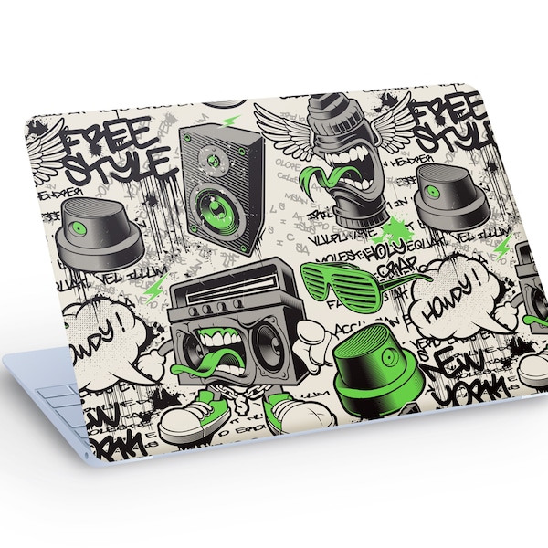 Graffiti Laptop Skins - Etsy