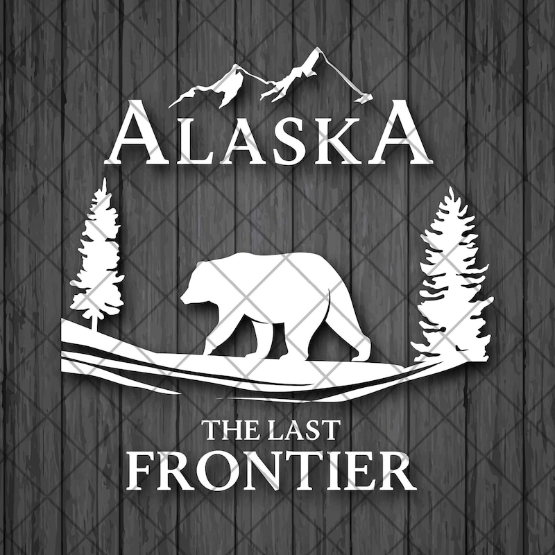 Alaska Car Decal - Etsy