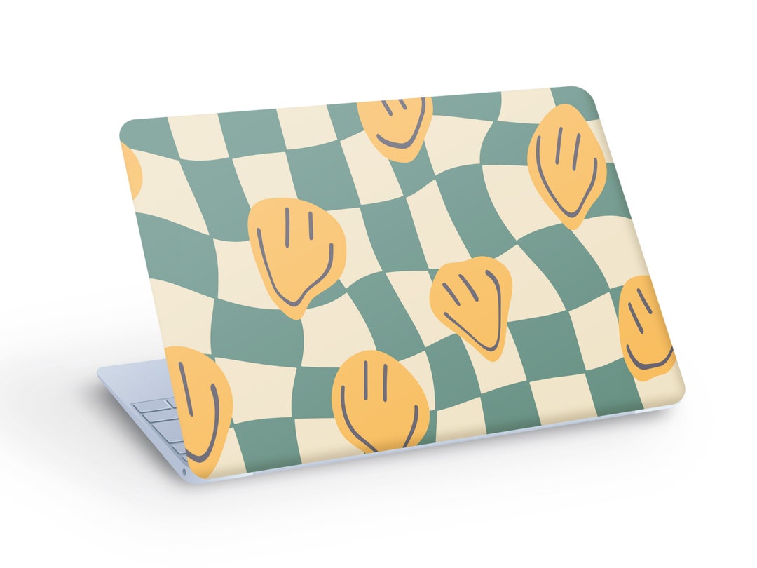 Cool Distorted Smiley Faces LAPTOP SKIN Decal Sticker, Distorted Smiley ...