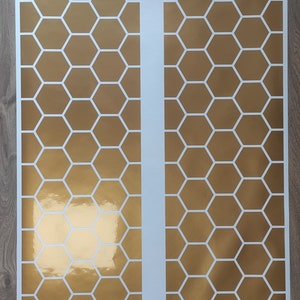 Honeycomb RACING Car Stripes Decals Stickers 2x10"- Universal Fit 2pcs ...