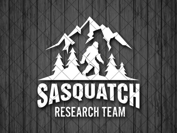 SASQUATCH Research Team Vinyl Decal Sticker BIGFOOT Decal | Etsy