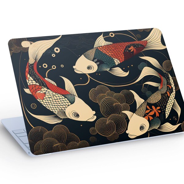 Koi Fish Skin Laptop - Etsy