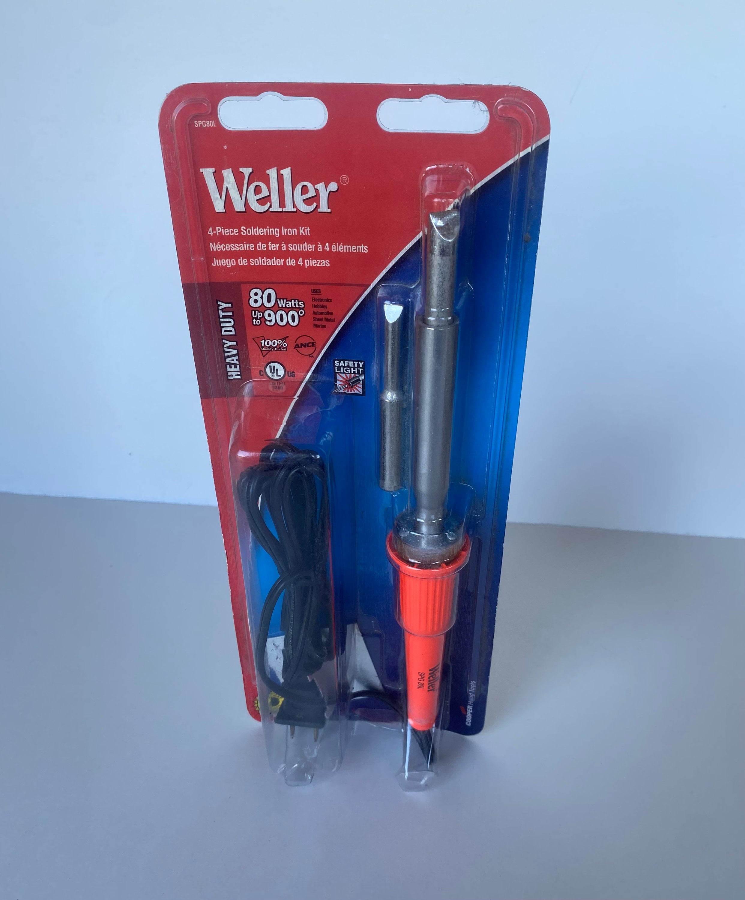 Weller Soldering Iron Kit. Model SPG 80L, Heavy Duty. New in Packaging ...