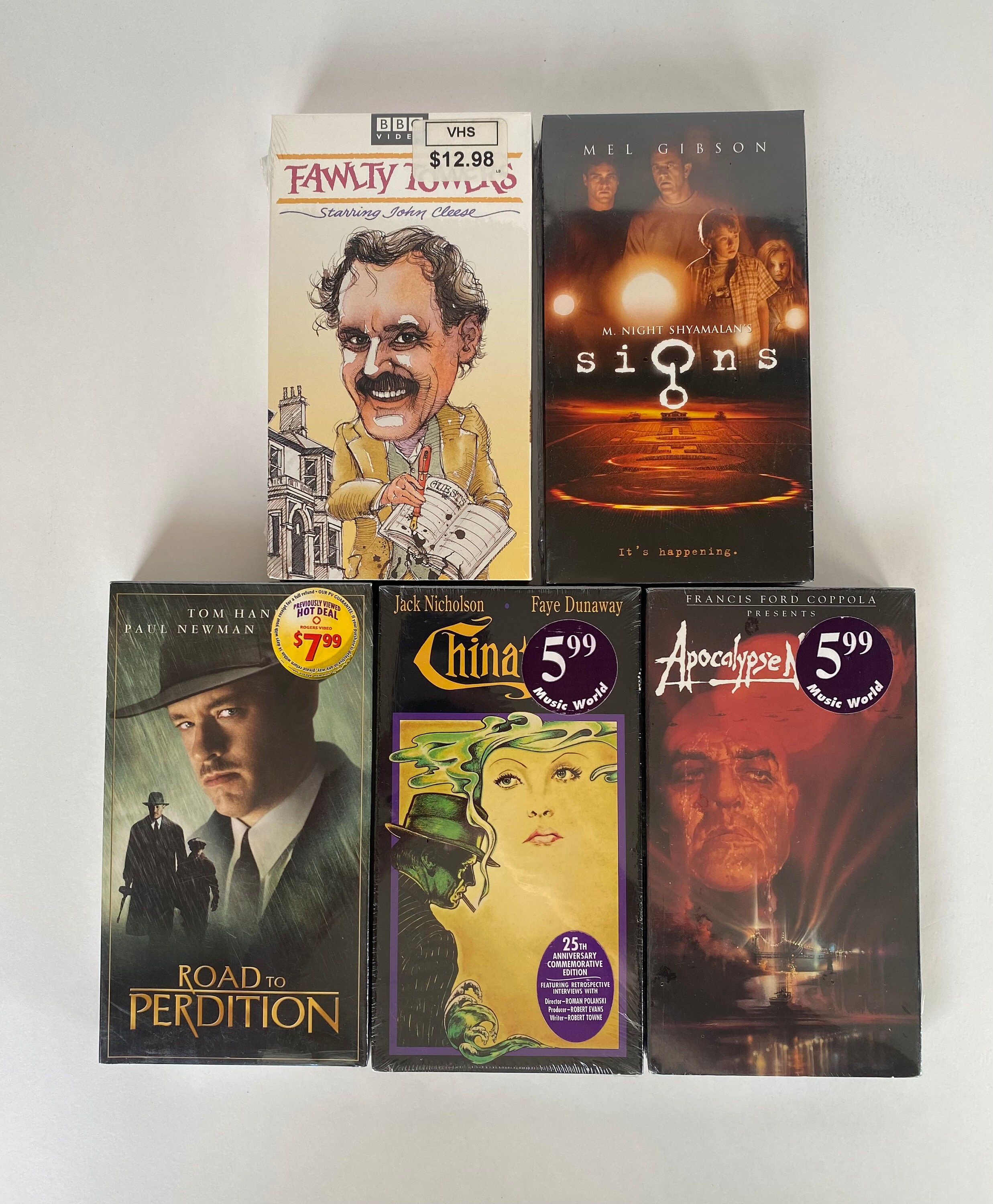 VHS Tapes, Vintage, New Sealed, Old Stock. Fawlty Towers 1998 ...