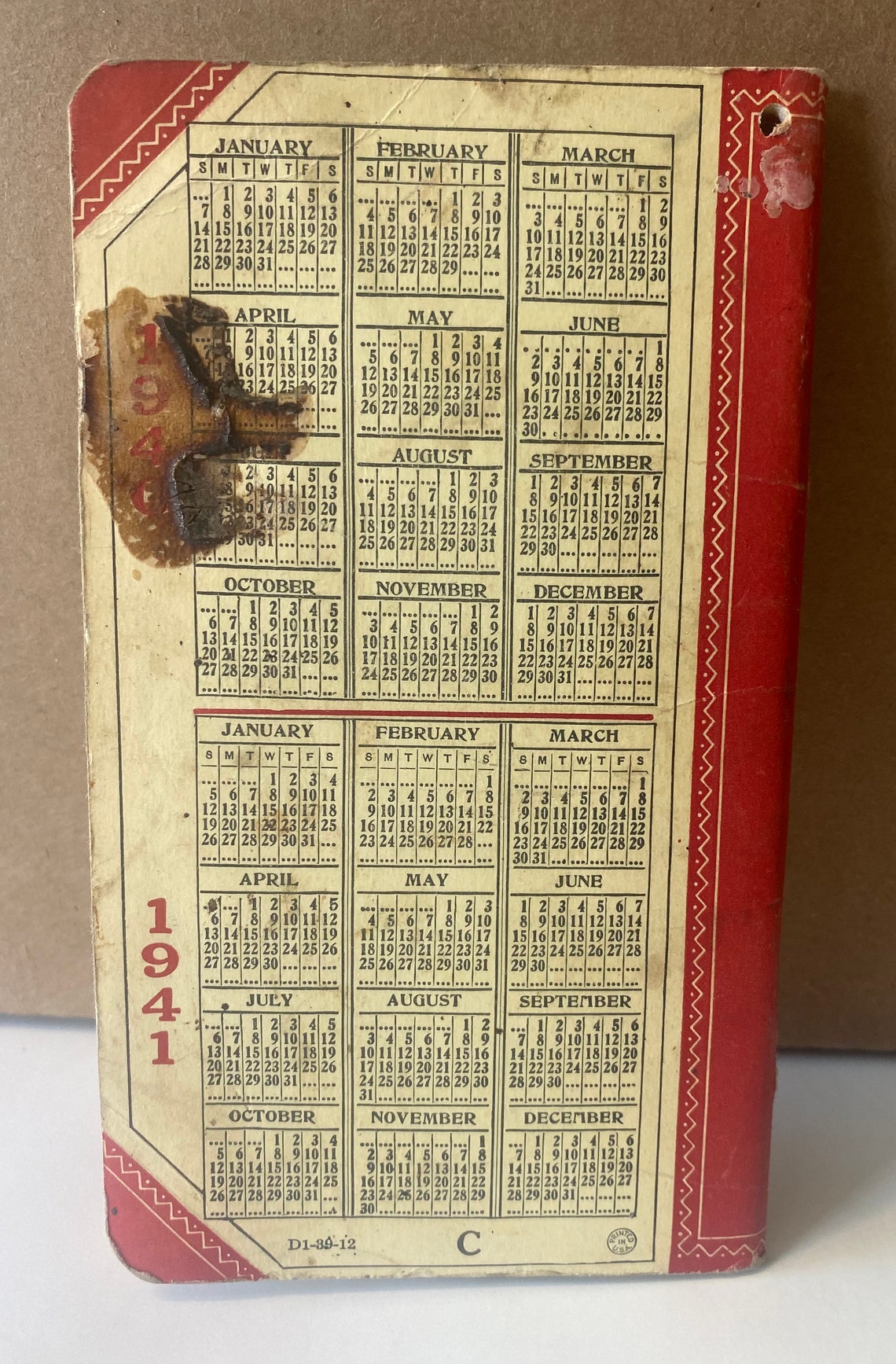 Farmers Pocket Ledger, 1940, 74th Edition, and 1952, 86th Edition, - Etsy
