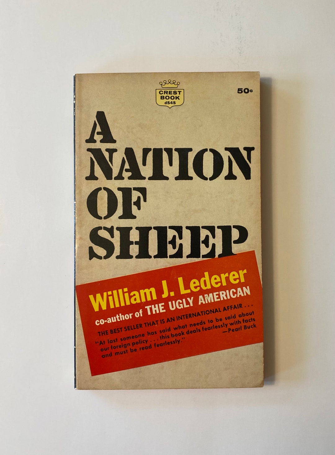 A Nation of Sheep, 1965, by William J Lederer. (144 Pages). Vintage ...
