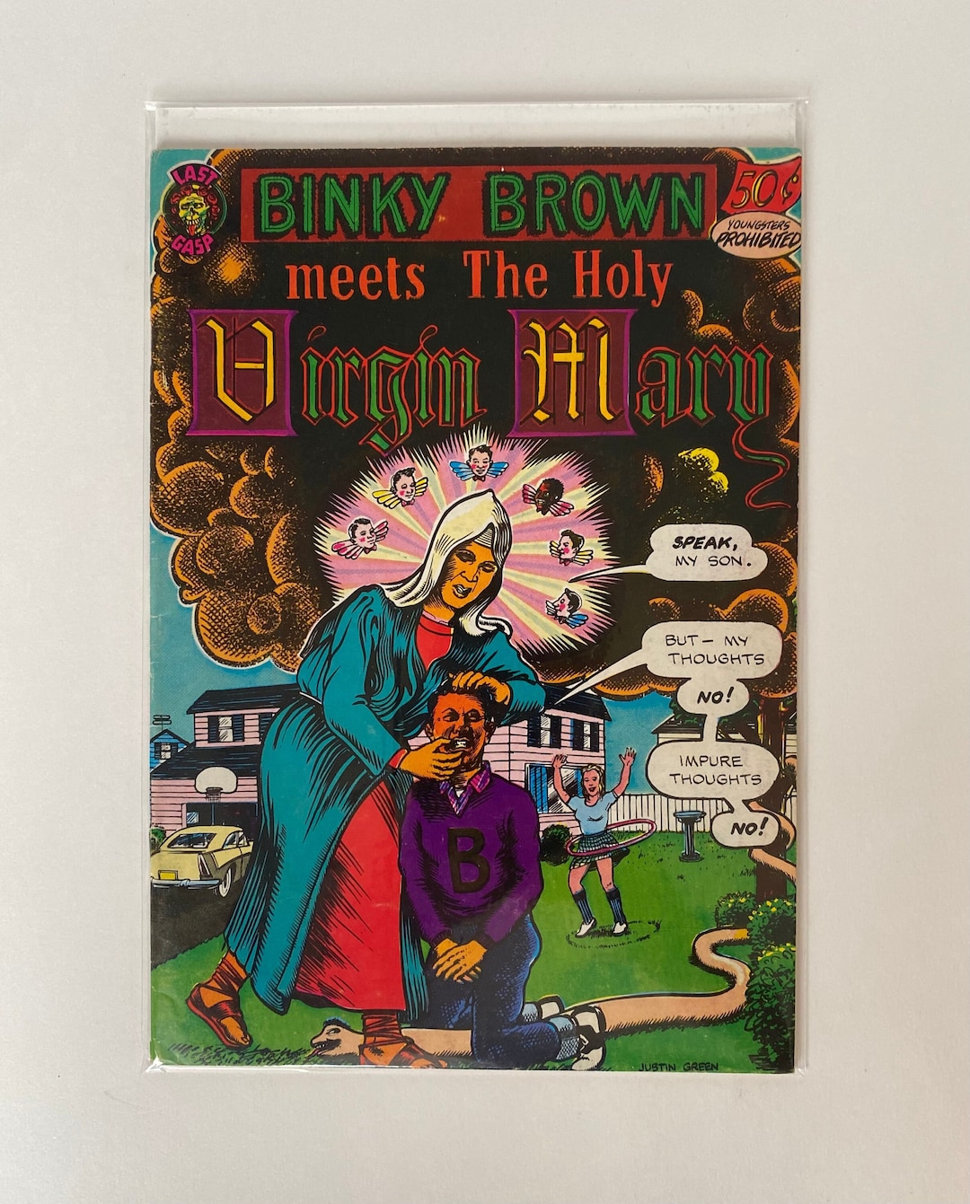 RARE, "binky Brown" Meets the Holy Virgin Mary Vintage Comic. 1972, by ...