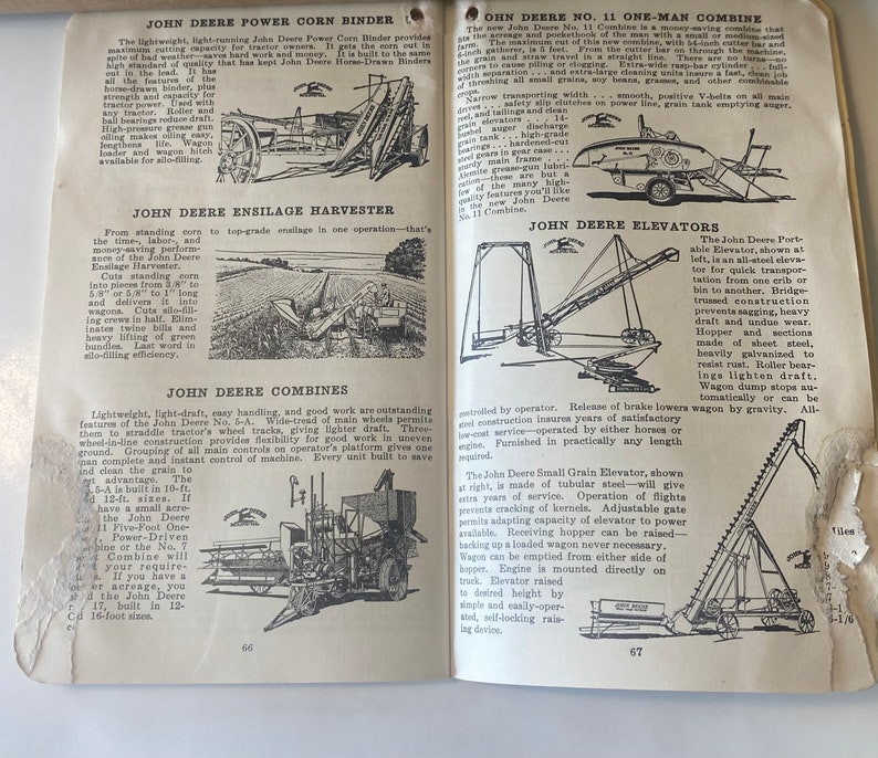 Farmers Pocket Ledger, 1940, 74th Edition, and 1952, 86th Edition, - Etsy