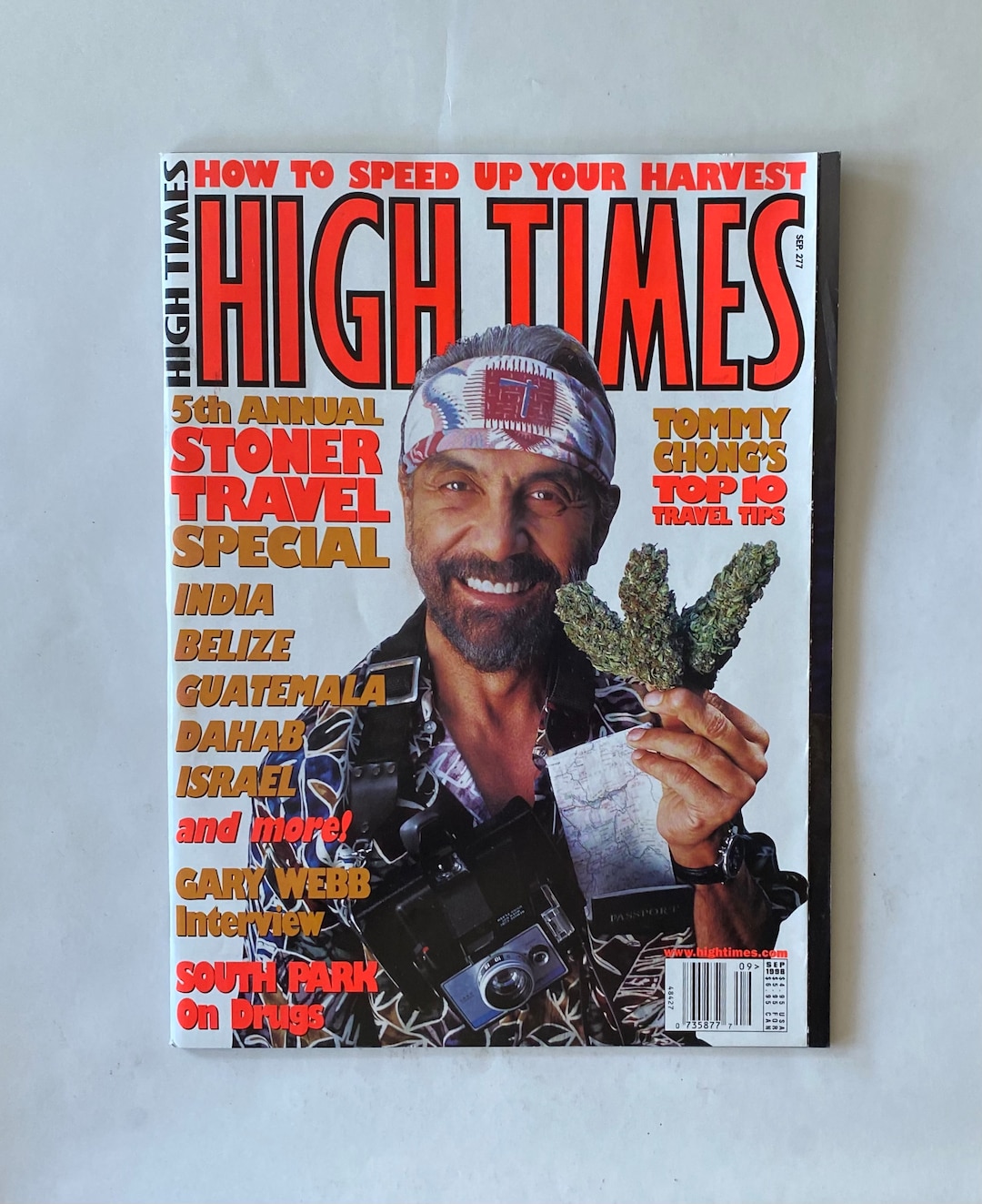High Times Magazine, Vintage, September 1998, Tommy Chongs Top 10 ...
