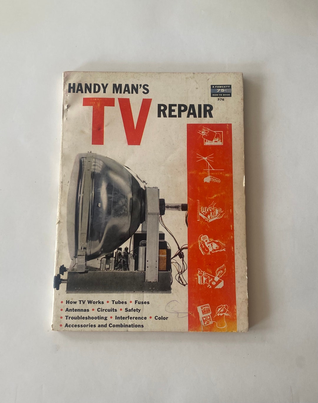 Vintage TV Repair Manual, BY Edward A. Campbell, 1958. (144 Pages) - Etsy