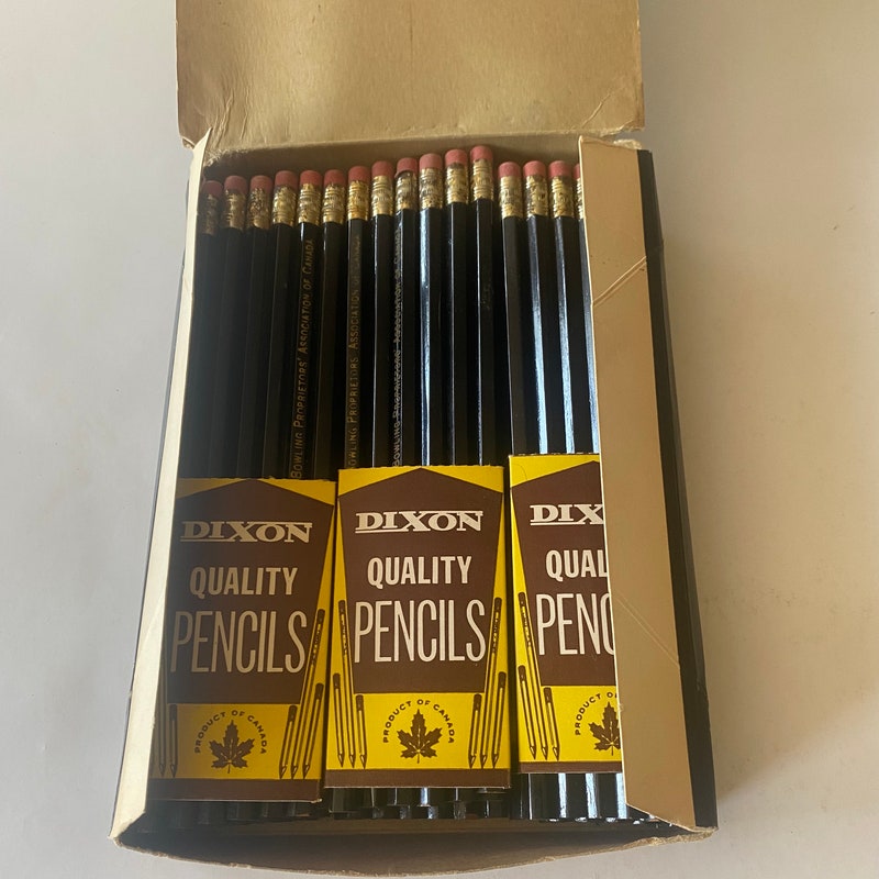 Vintage Pencil Canada - Etsy