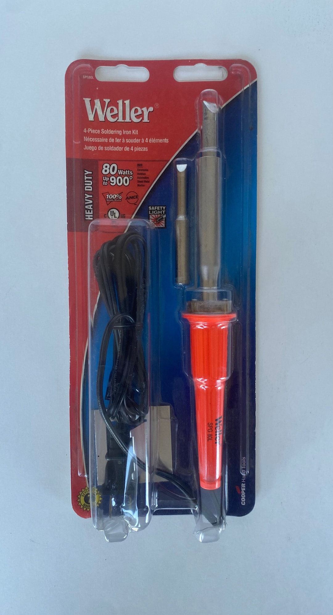Weller Soldering Iron Kit. Model SPG 80L, Heavy Duty. New in Packaging ...