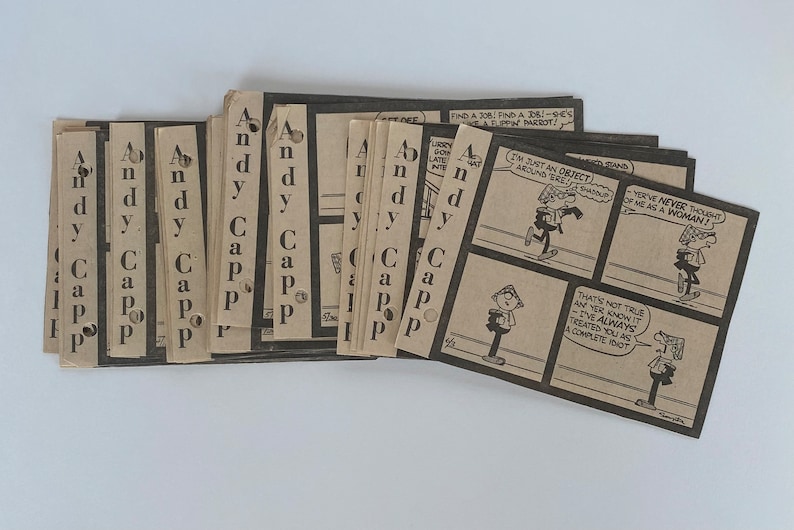 Andy Capp, by Reg Smythe. Newspaper Comic Strips, Black and White ...