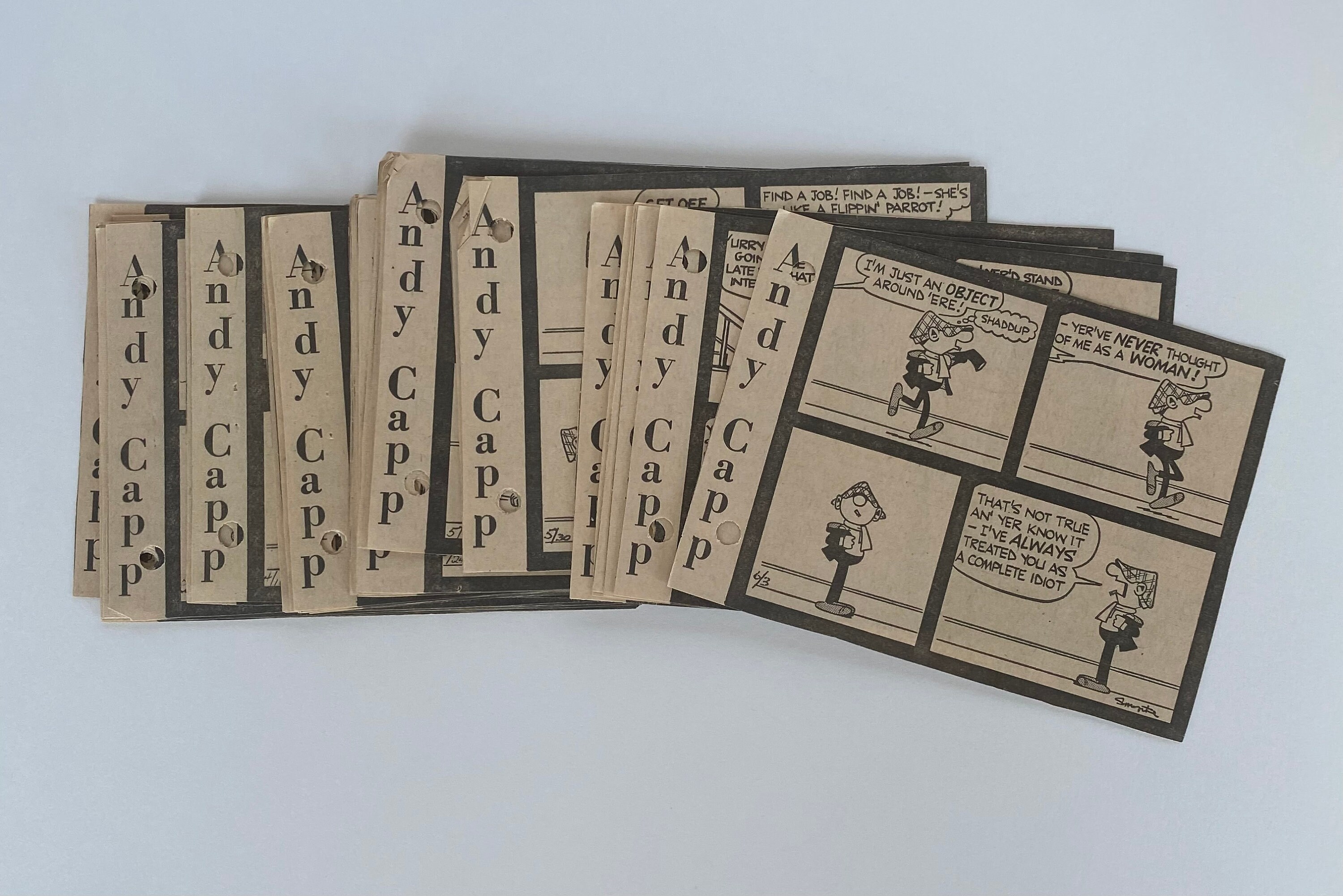 Andy Capp, by Reg Smythe. Newspaper Comic Strips, Black and White ...
