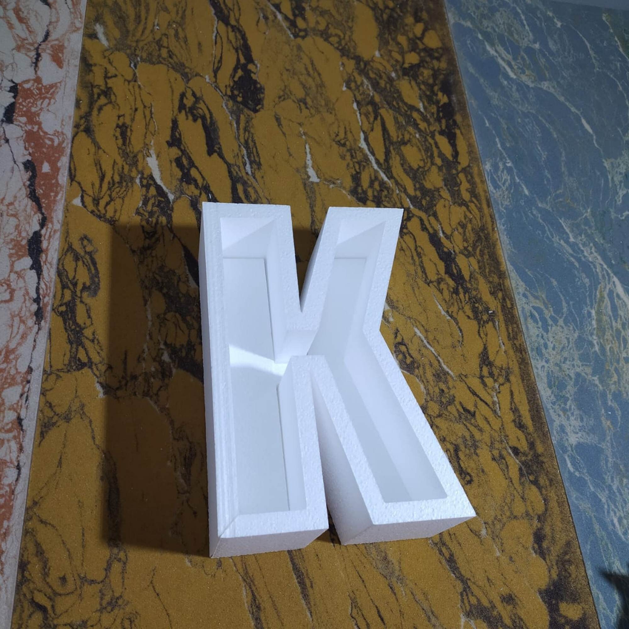 Hollow letters Fillable letters 16'2 in Block letters | Etsy