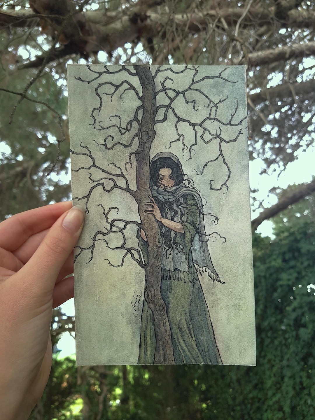 Witness: Original Watercolour Painting - Etsy