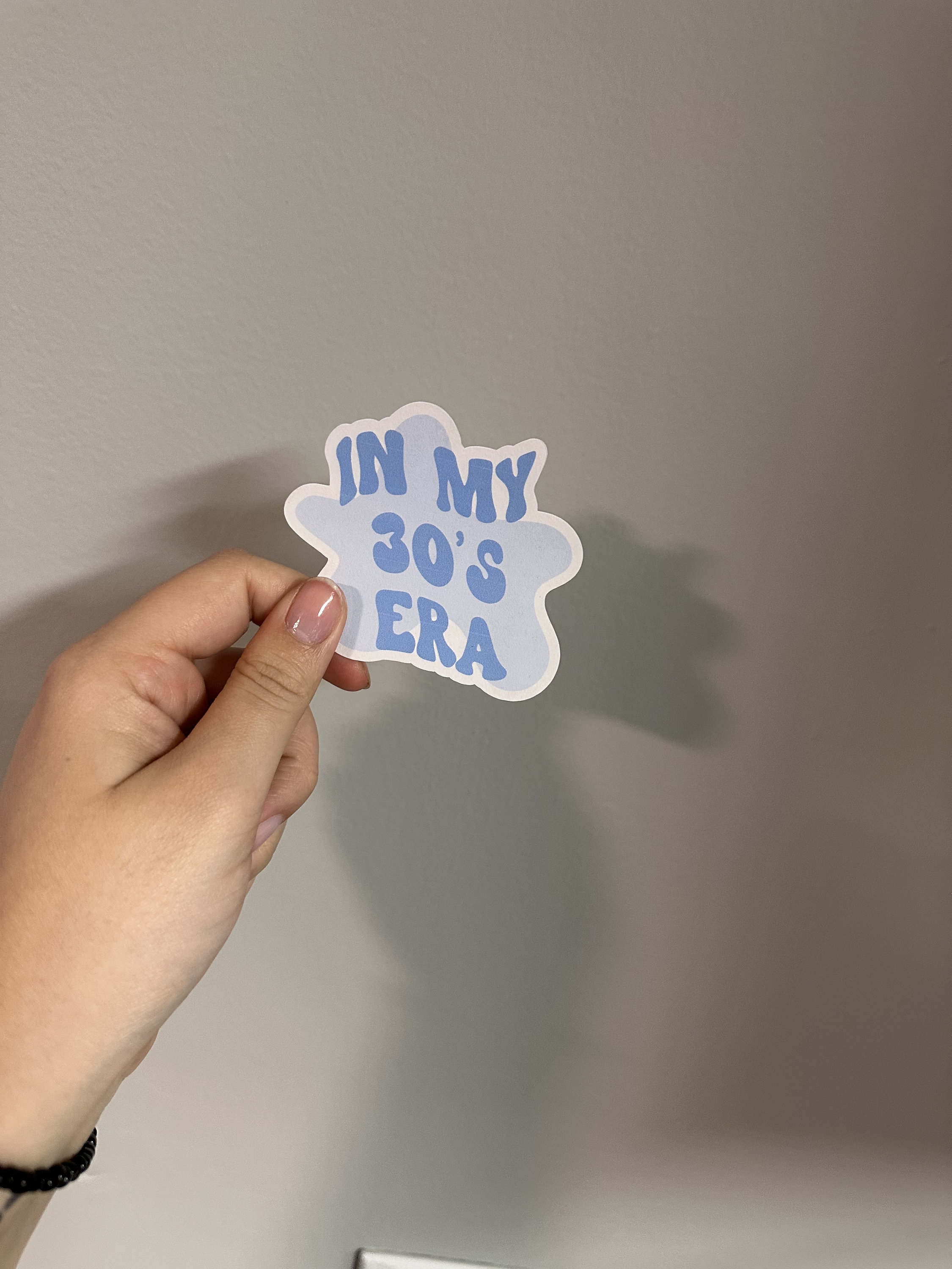 In My 30s Era Sticker Waterproof Sticker Water Bottle Sticker Cute Sticker Laptop Sticker