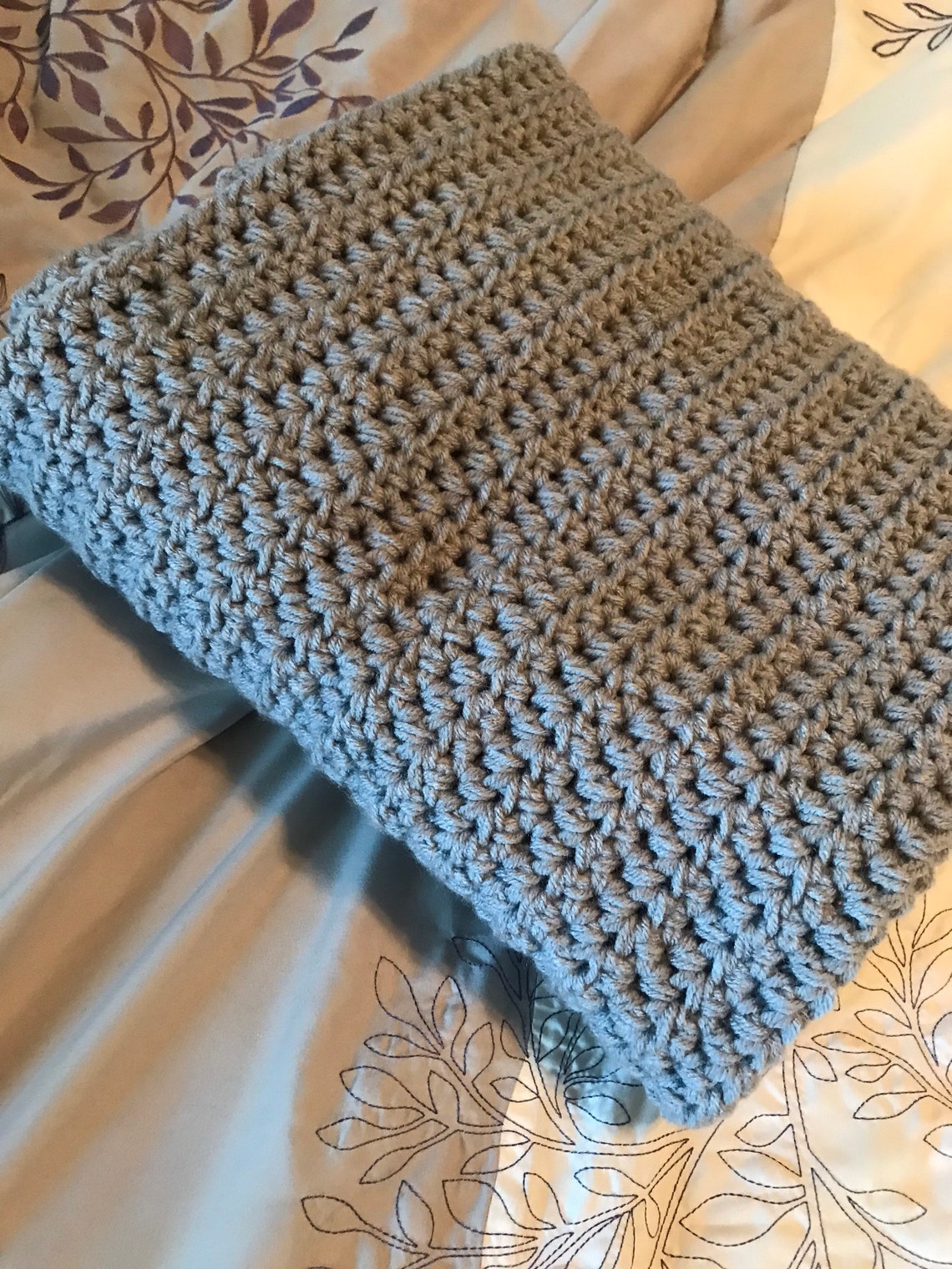 Crochet Blanket-chunky Ribbed Blanket-handmade Afghan-double - Etsy