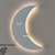 Remote Control Moon Wall Light Nursery Lighting Baby Room Decor Baby ...
