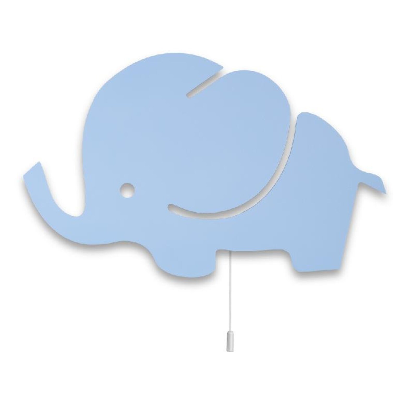 Elephant Wall Light Nursery Lighting Wooden Nightlight for | Etsy