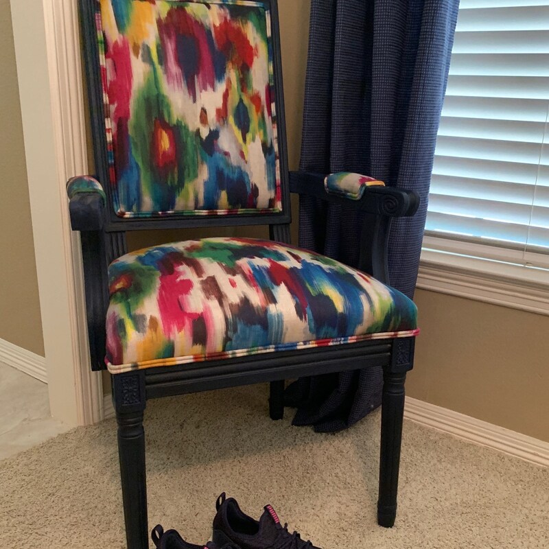 Whimsical Painted Chair - Etsy