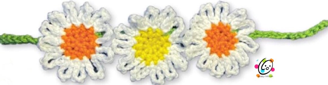 Daisy Chain Crochet Pattern - Etsy