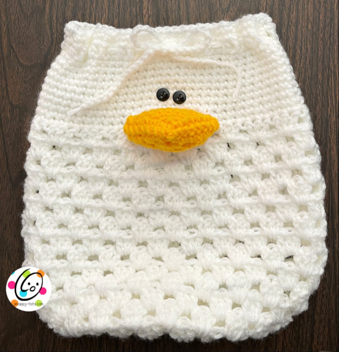 Mini Goose Laundry Bag Crochet Pattern - Etsy