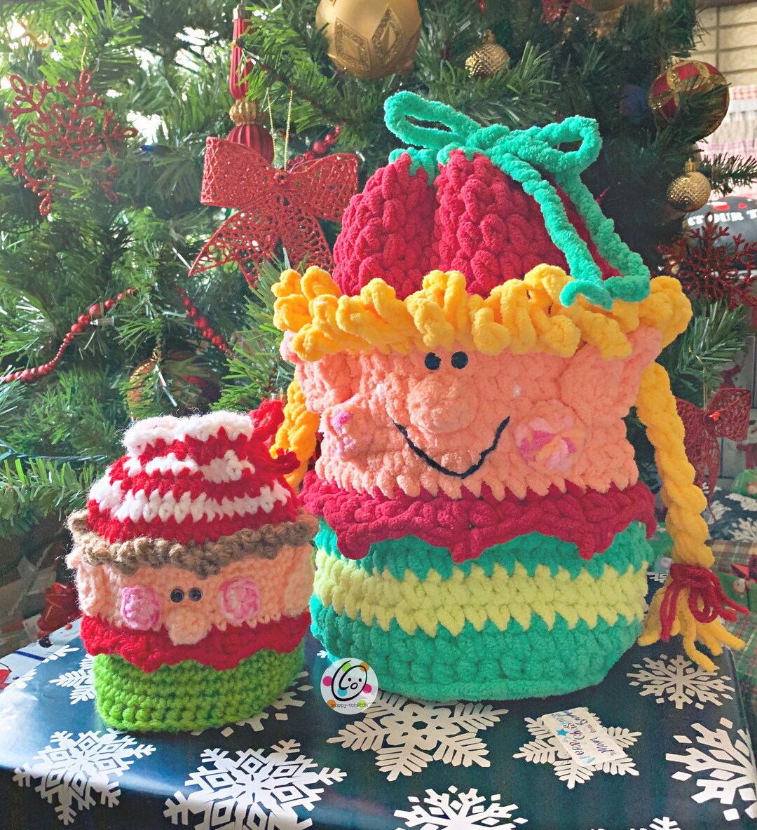 Snappy Elf Bags Crochet Pattern - Etsy