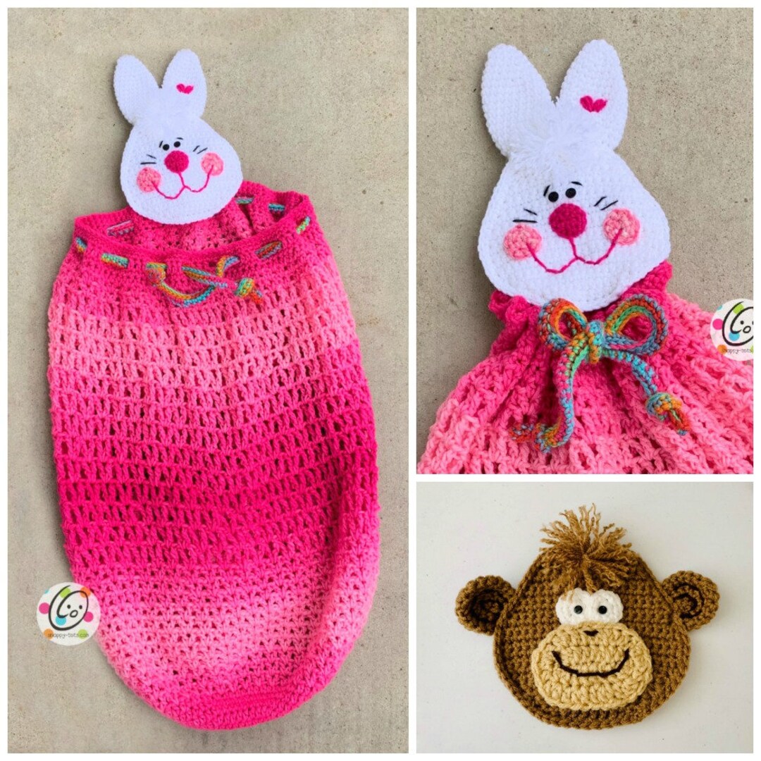 Critter Carry All Crochet Pattern - Etsy