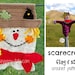 Trio Flags Halloween Crochet Pattern - Etsy
