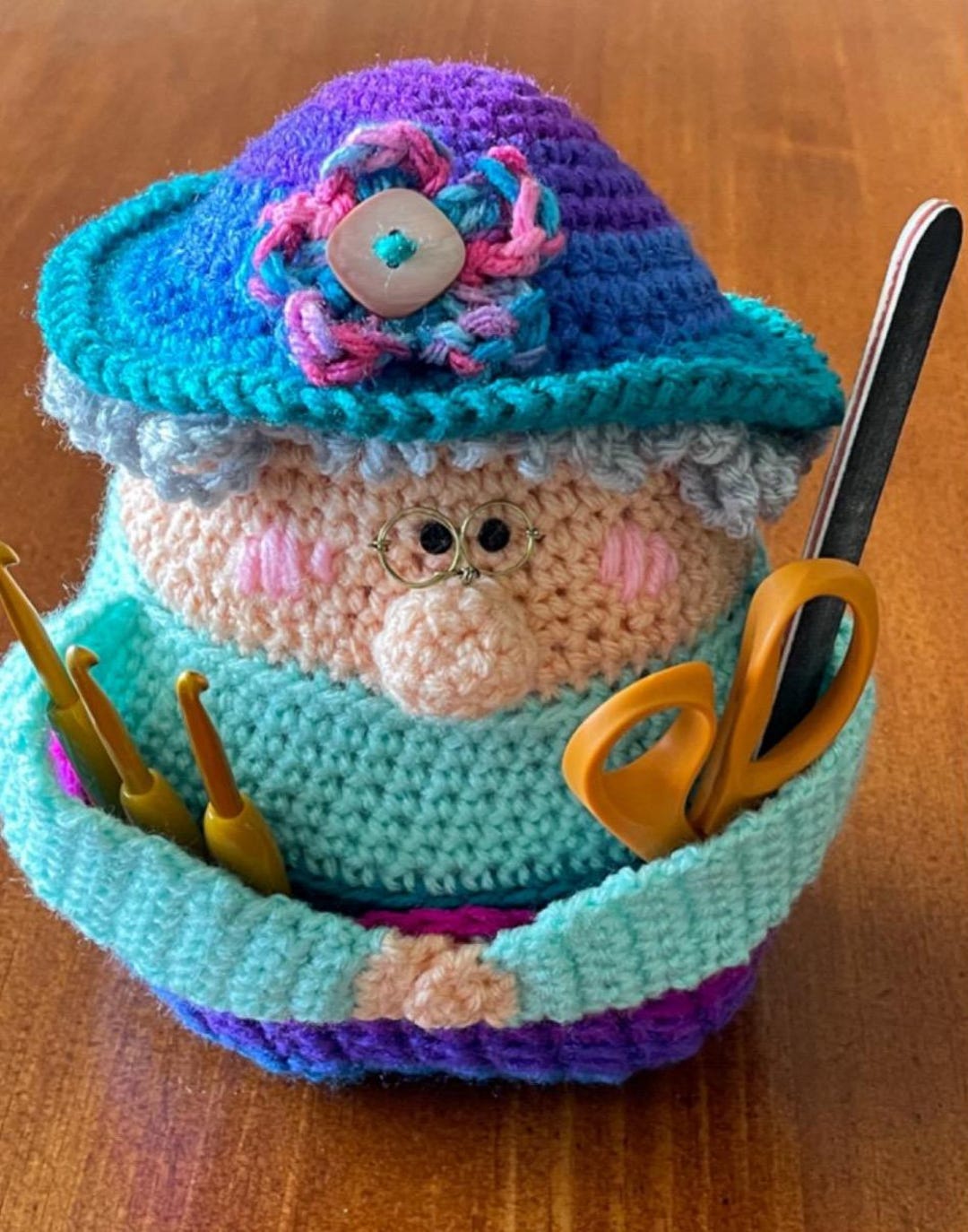 Granny Helper Crochet Pattern - Etsy