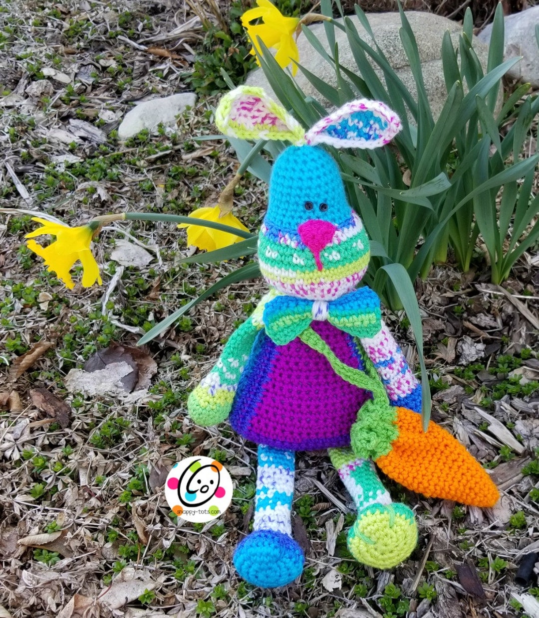 Funky Fufu Stuffed Bunny Crochet Pattern - Etsy
