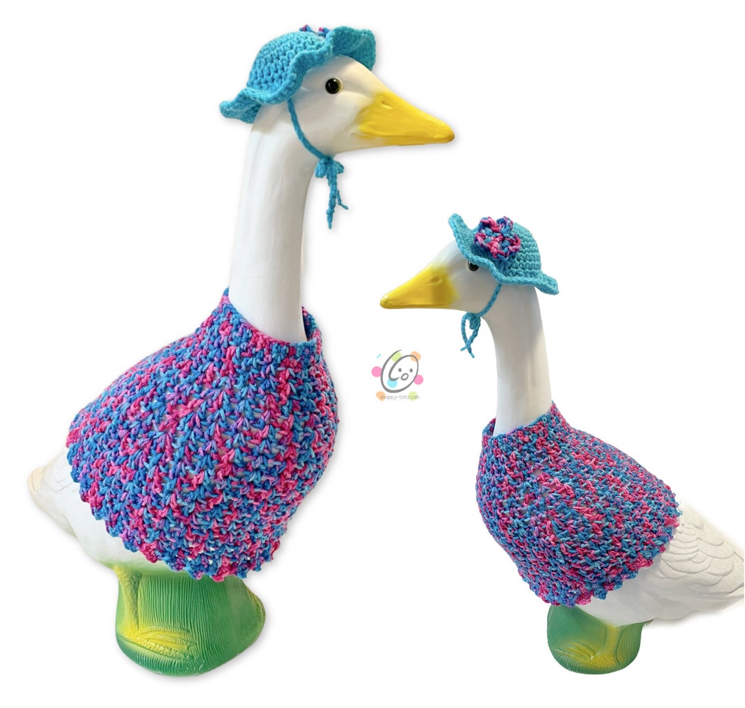Spring Goose Dress and Sunhat Crochet Pattern - Etsy