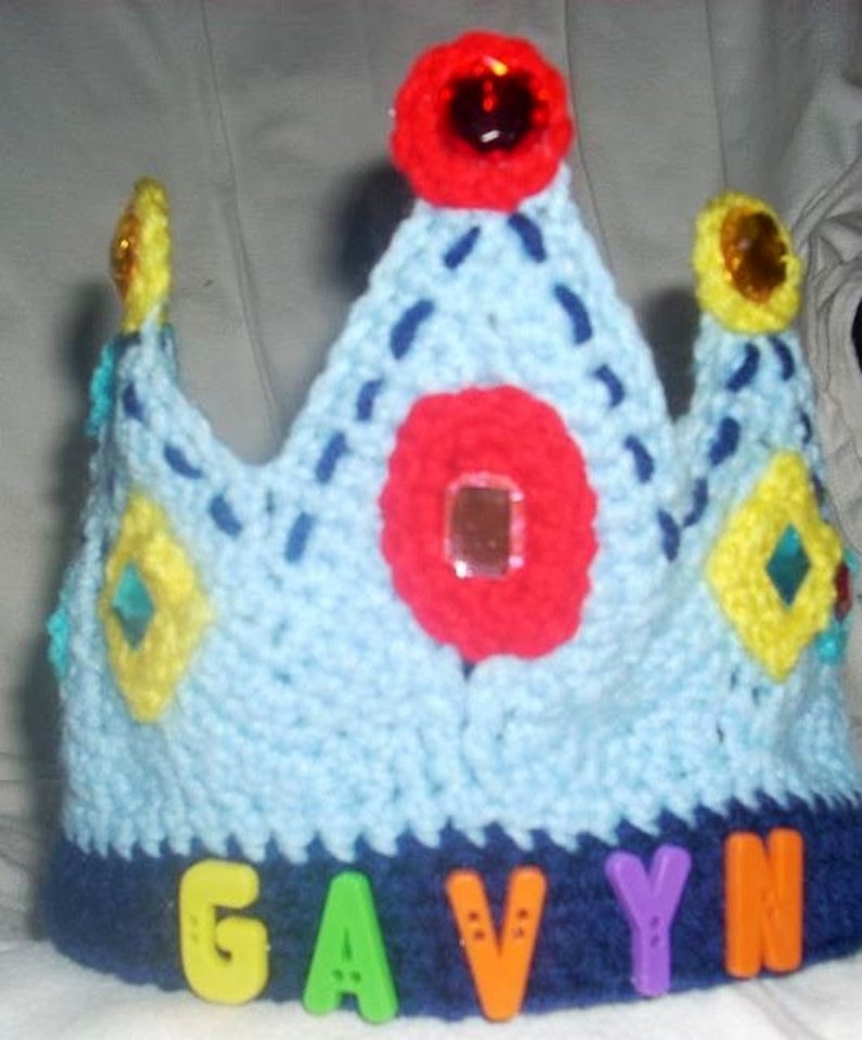 Snappy Crown Crochet Pattern - Etsy