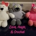 Chubby Stuffies Crochet Pattern Pack - Etsy