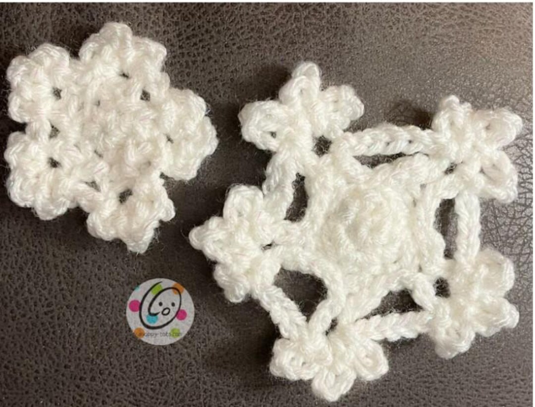 Snowflakes Crochet Pattern - Etsy