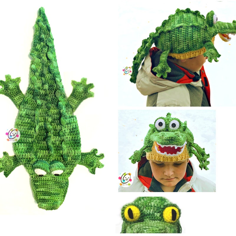 Alligator Hat - Etsy