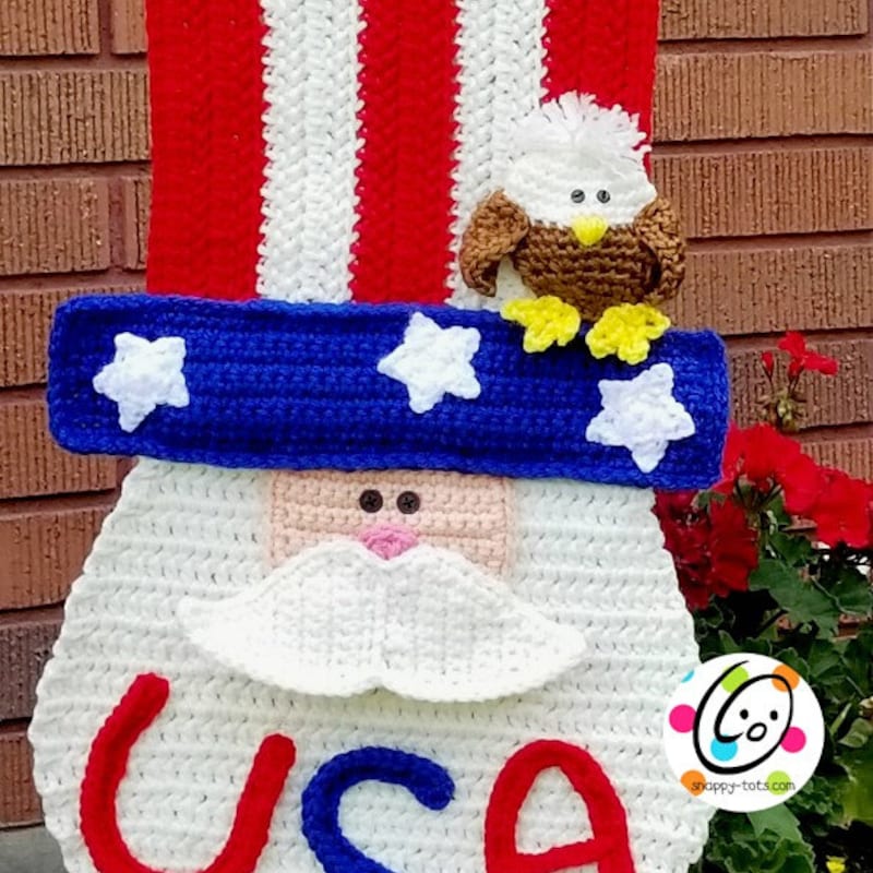 Crochet Uncle Sam - Etsy