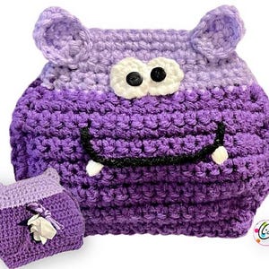 What a Bummer Hippo Tissue Holder With Gift Tags Crochet Pattern - Etsy