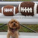 Football Pillows Crochet Pattern - Etsy