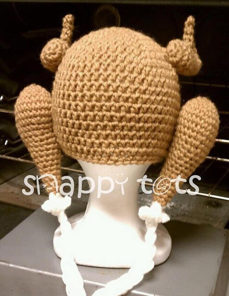 Cooked Turkey Hat Crochet Pattern - Etsy
