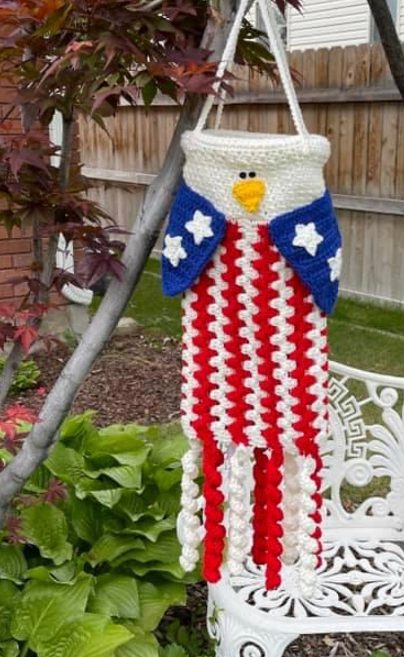 Flying Eagle Windsock Flag Decor - Etsy