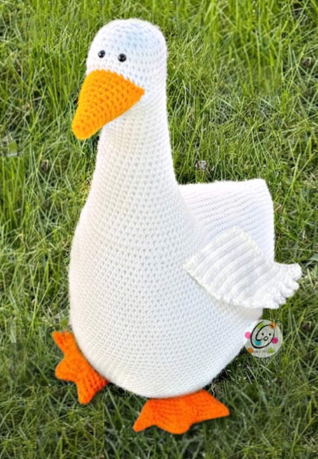 Big Stuffed Dressable Goose Crochet Pattern - Etsy