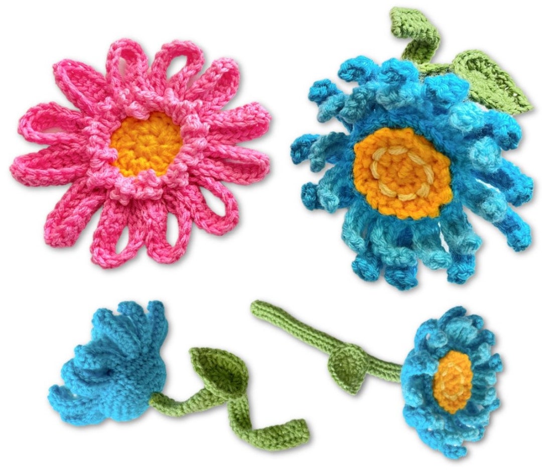 Flower Power Crochet Pattern - Etsy