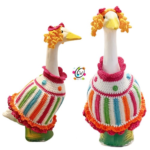 Rainy Day Goose Outfit Crochet Pattern - Etsy