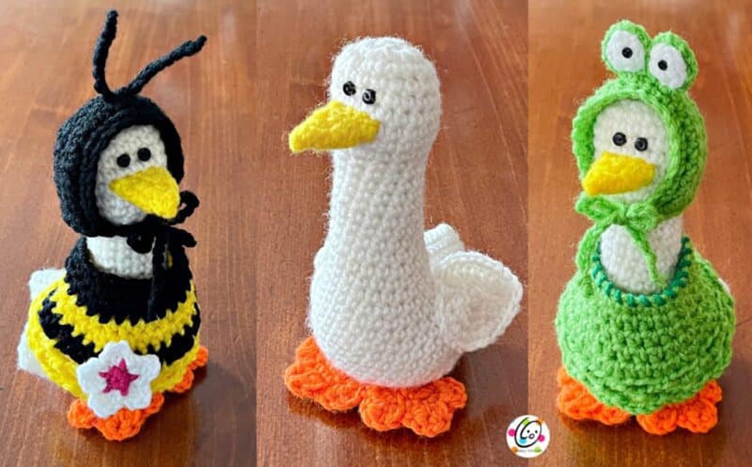 Mini Dress-up Goose Crochet Pattern - Etsy