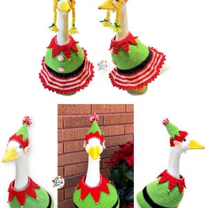 Big Goose Elves Crochet Pattern - Etsy